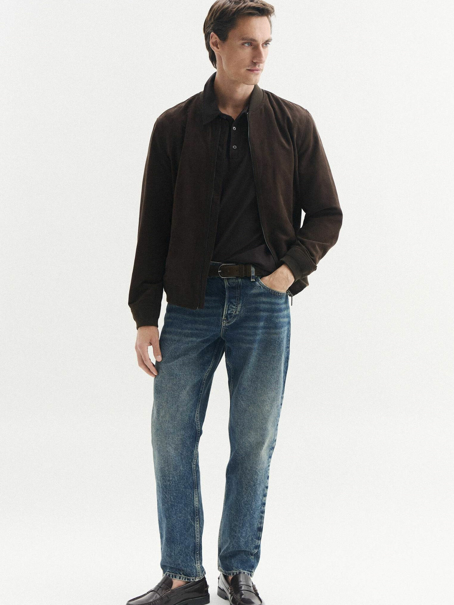 Джинсы KARL LAGERFELD JEANS, размер 34/32, синий — фото 1