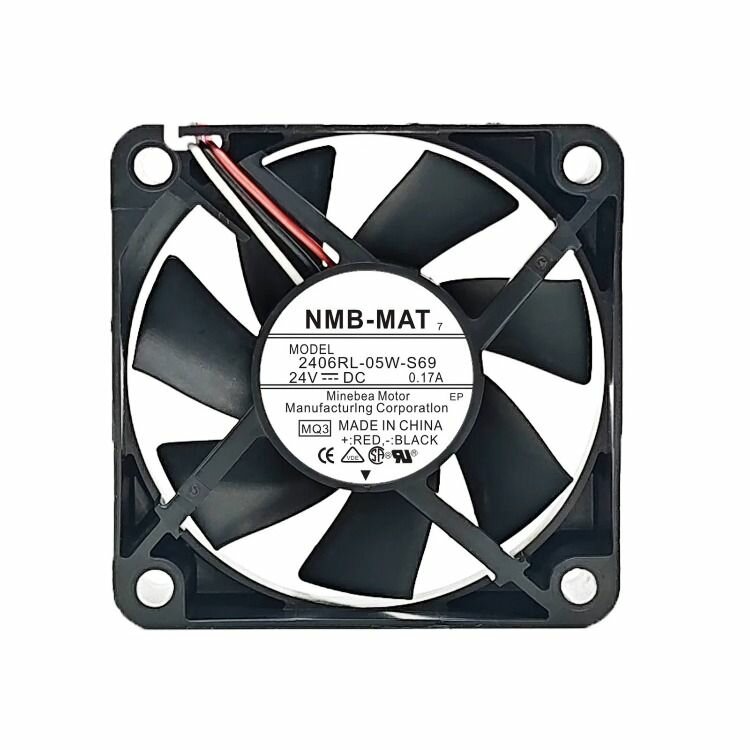 NMB 2406RL-05W-S69 24VDC 6015 0.17A 6 см вентиляторы -