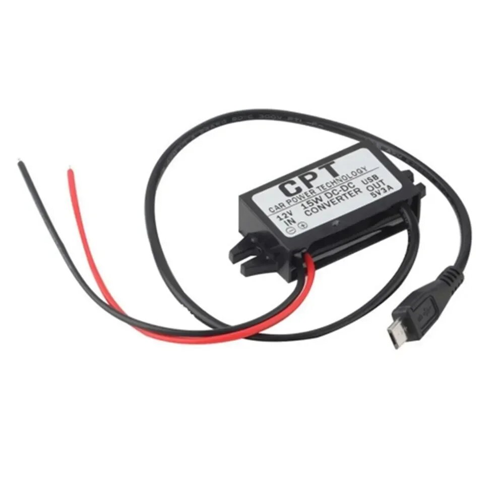 Понижающий преобразователь 12В на 5В 10W Wire
