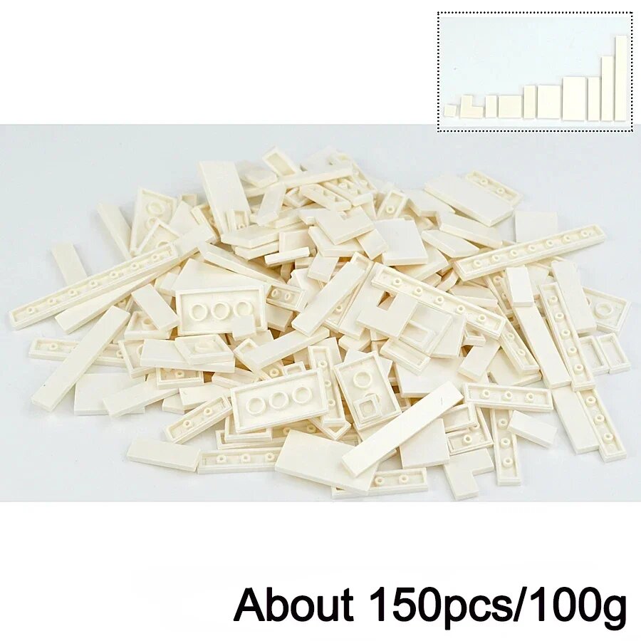 Классические строительные блоки леduo 104 шт. White-150Pcs