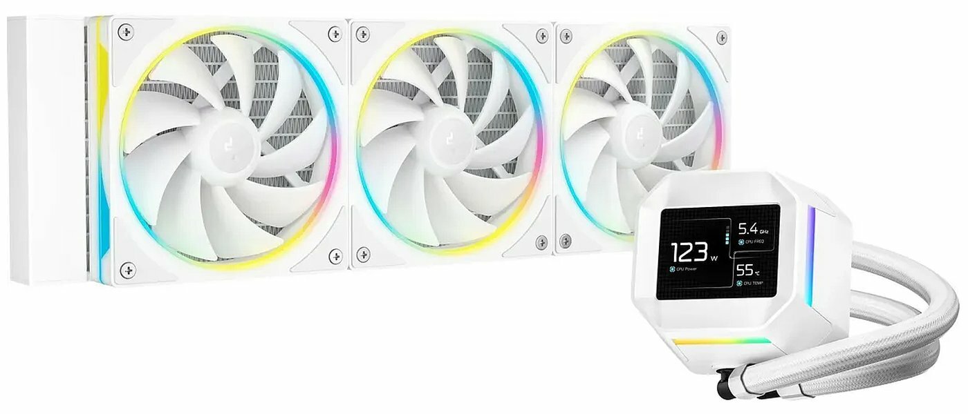 СЖО для процессоров Deepcool LM360 ARGB White (R-LM360-WHDMMC-1)