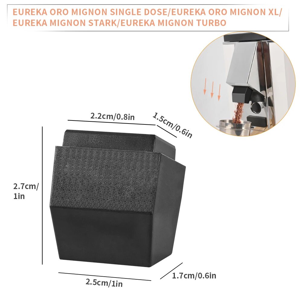Воронка для кофе Eureka Mignon Single Dose, черная