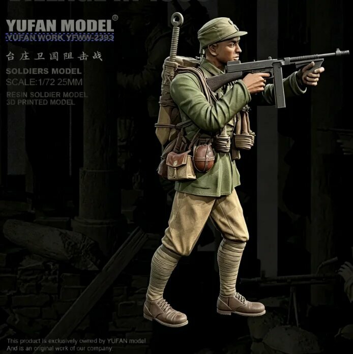 Наборы солдатиков YUFAN MODEL 1/72 без цвета