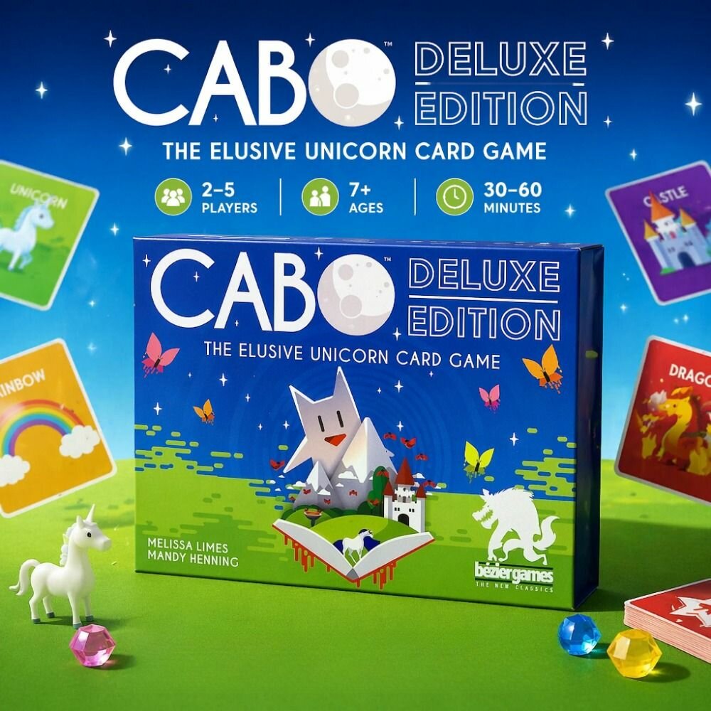 Cabo Card Настольные Игры "Семейный Сбор" Bezier Games Английская Версия