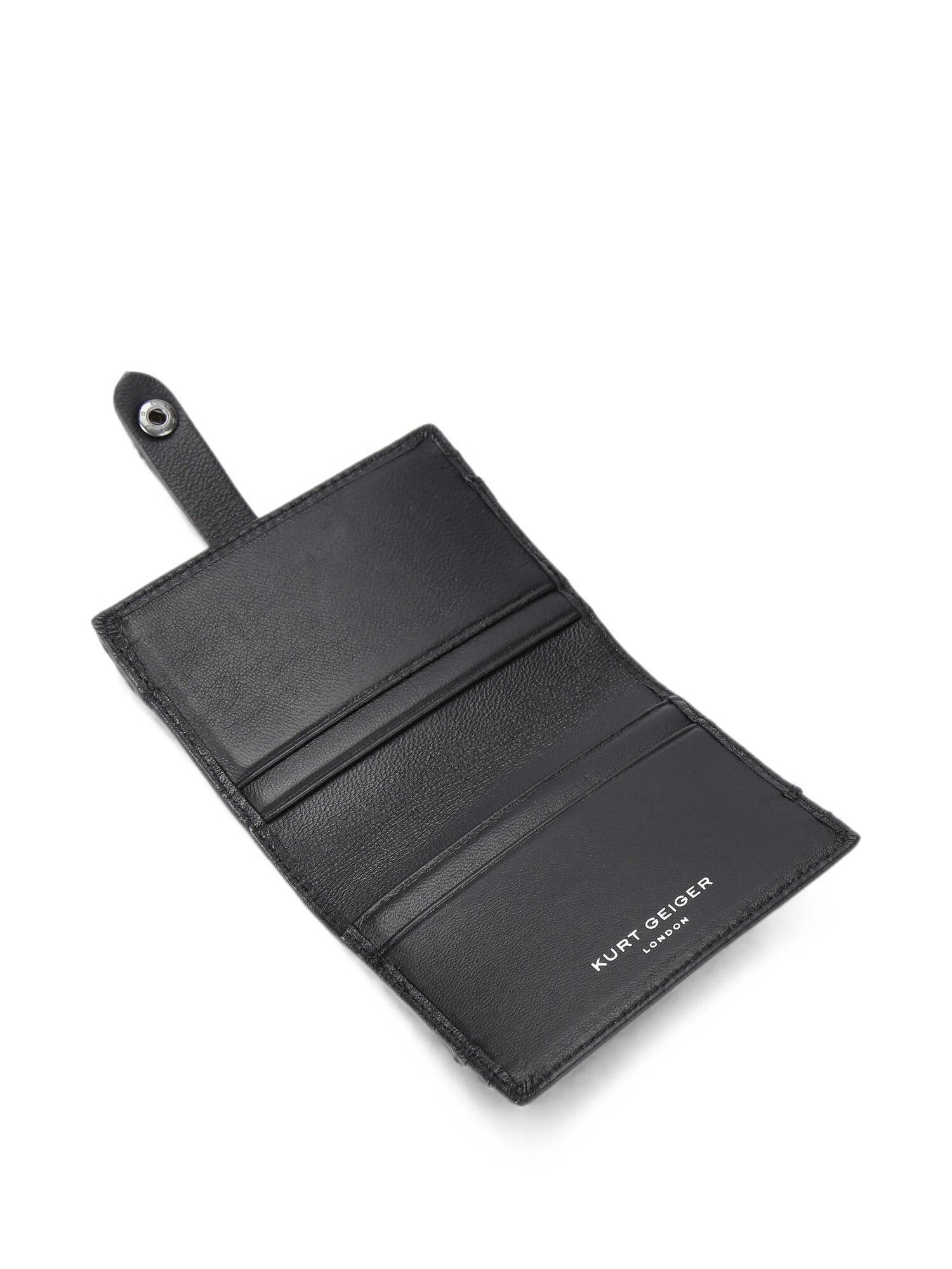 Сумка KURT GEIGER Quilted Eagle-plaque card holder — фото 1