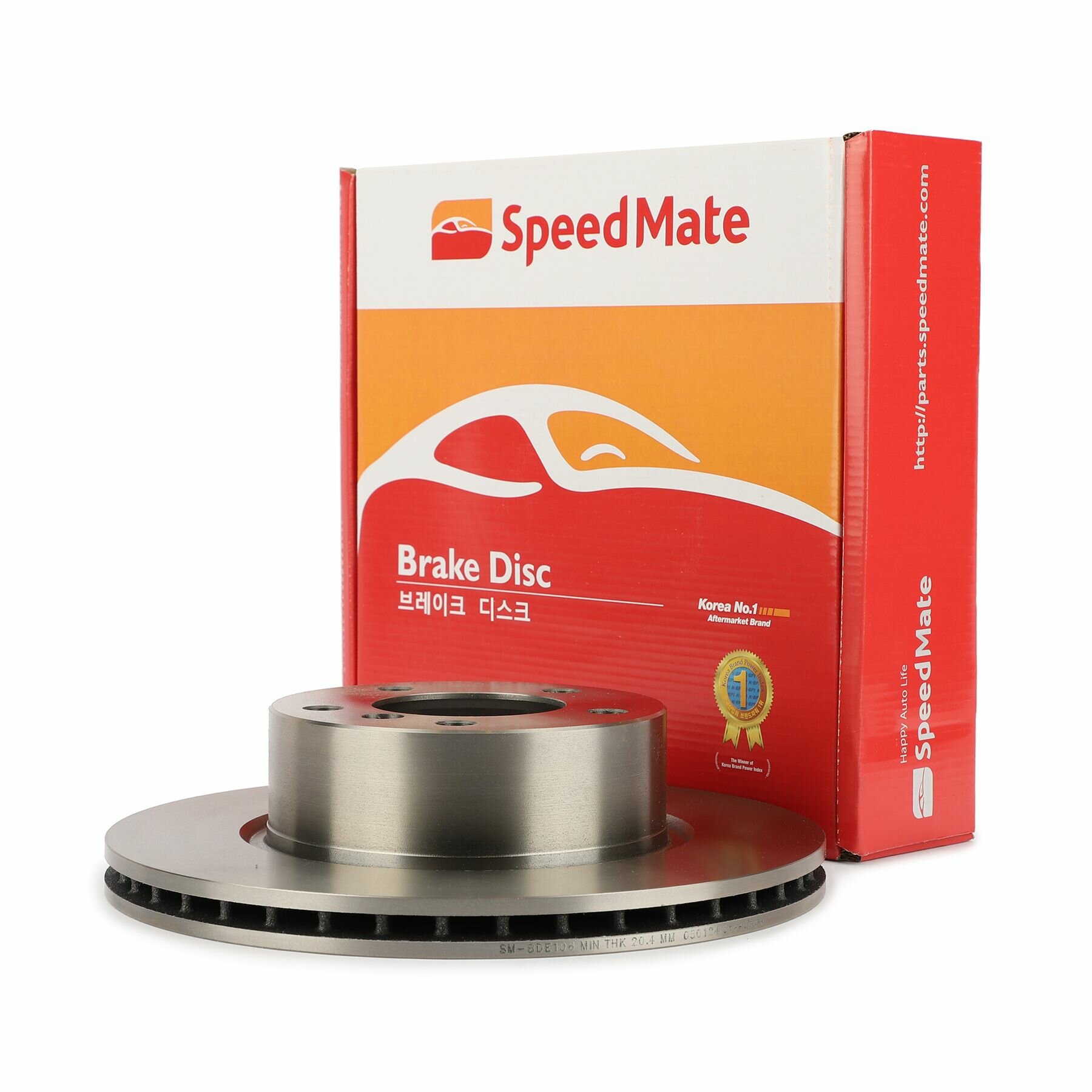 SPEEDMATE Диски тормозные BMW 1 (E81, E82, E87, E88),3 (E90) SM-BDE196