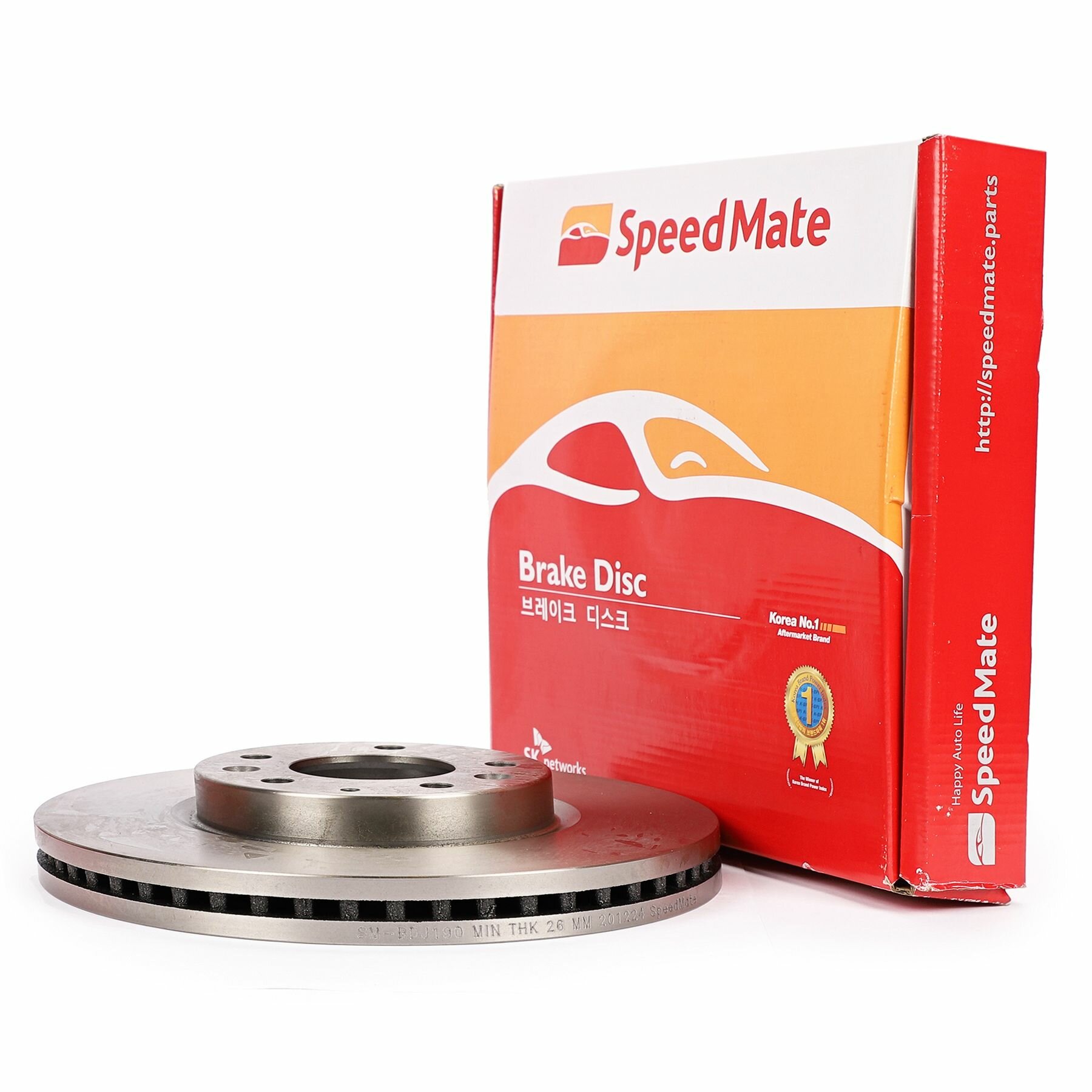 SPEEDMATE Диски тормозные MAZDA CX-7 (ER), MPV III (LY) SM-BDJ190