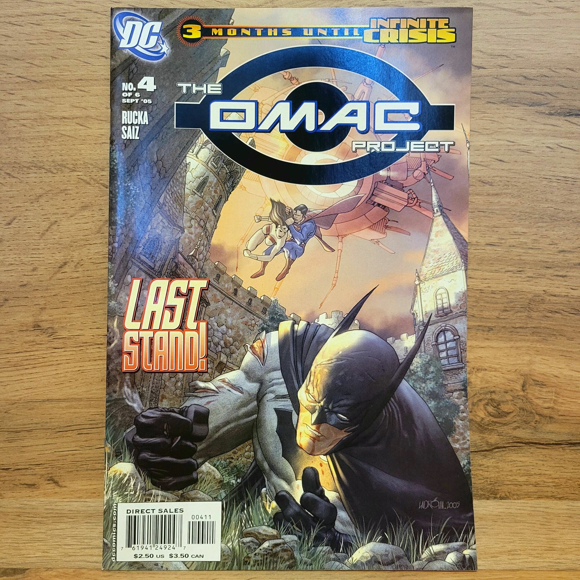 The Omac Project #4. Оригинальный Комикс.