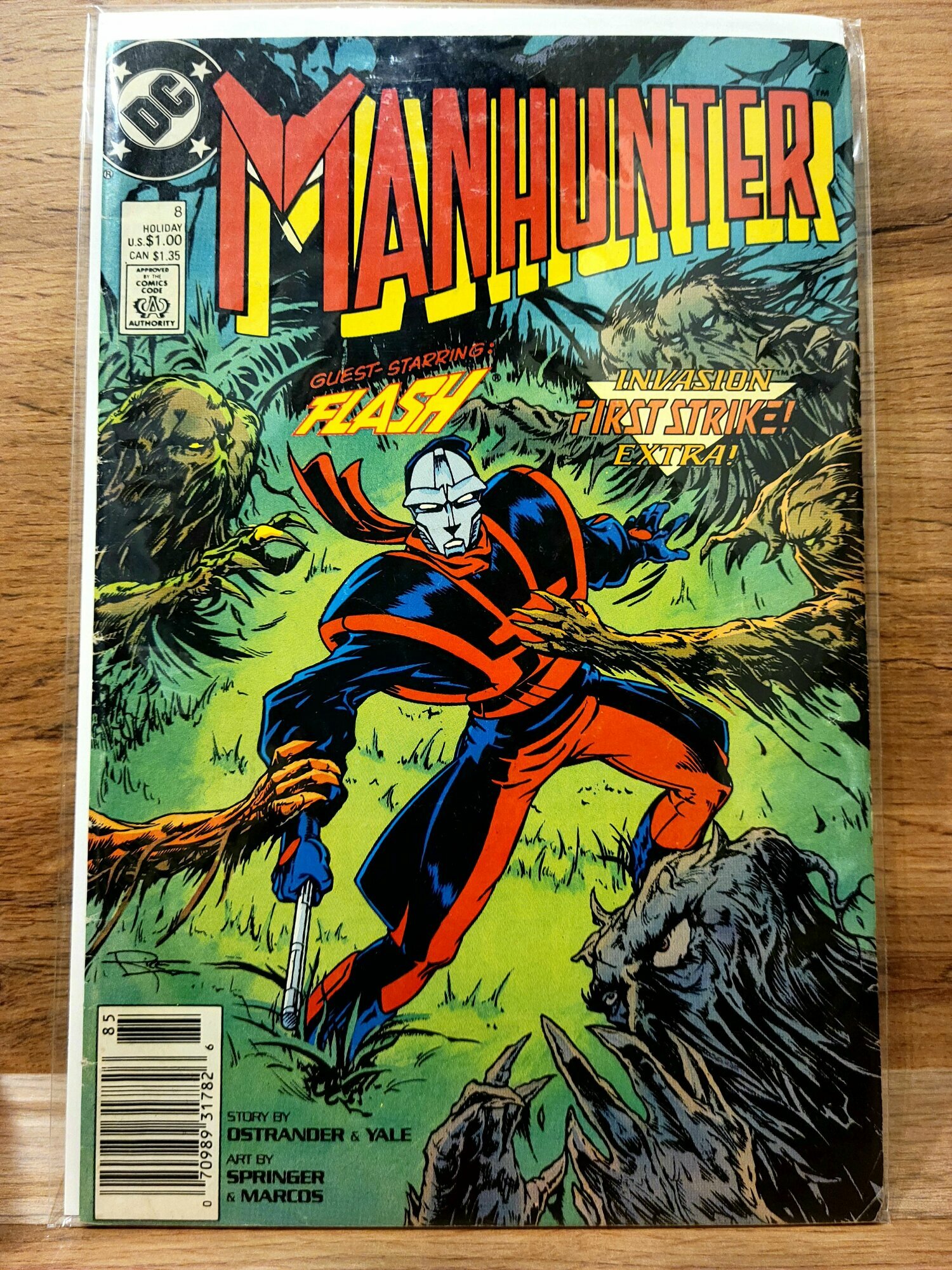 Ретро Комикс Manhunter #8. 1987 Год. Оригинал!