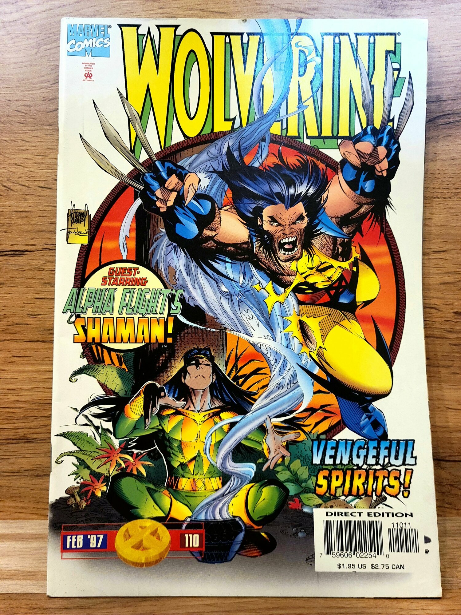 Ретро Комикс Wolverine #110. 1997 Год.