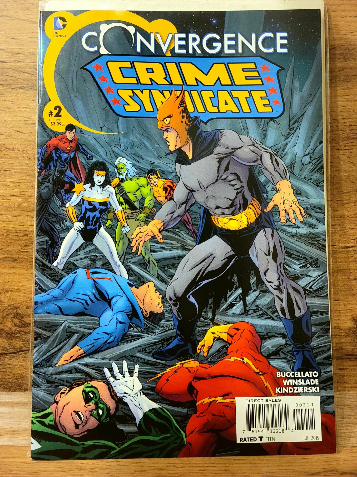 Crime Syndicate #2. Оригинальный Комикс