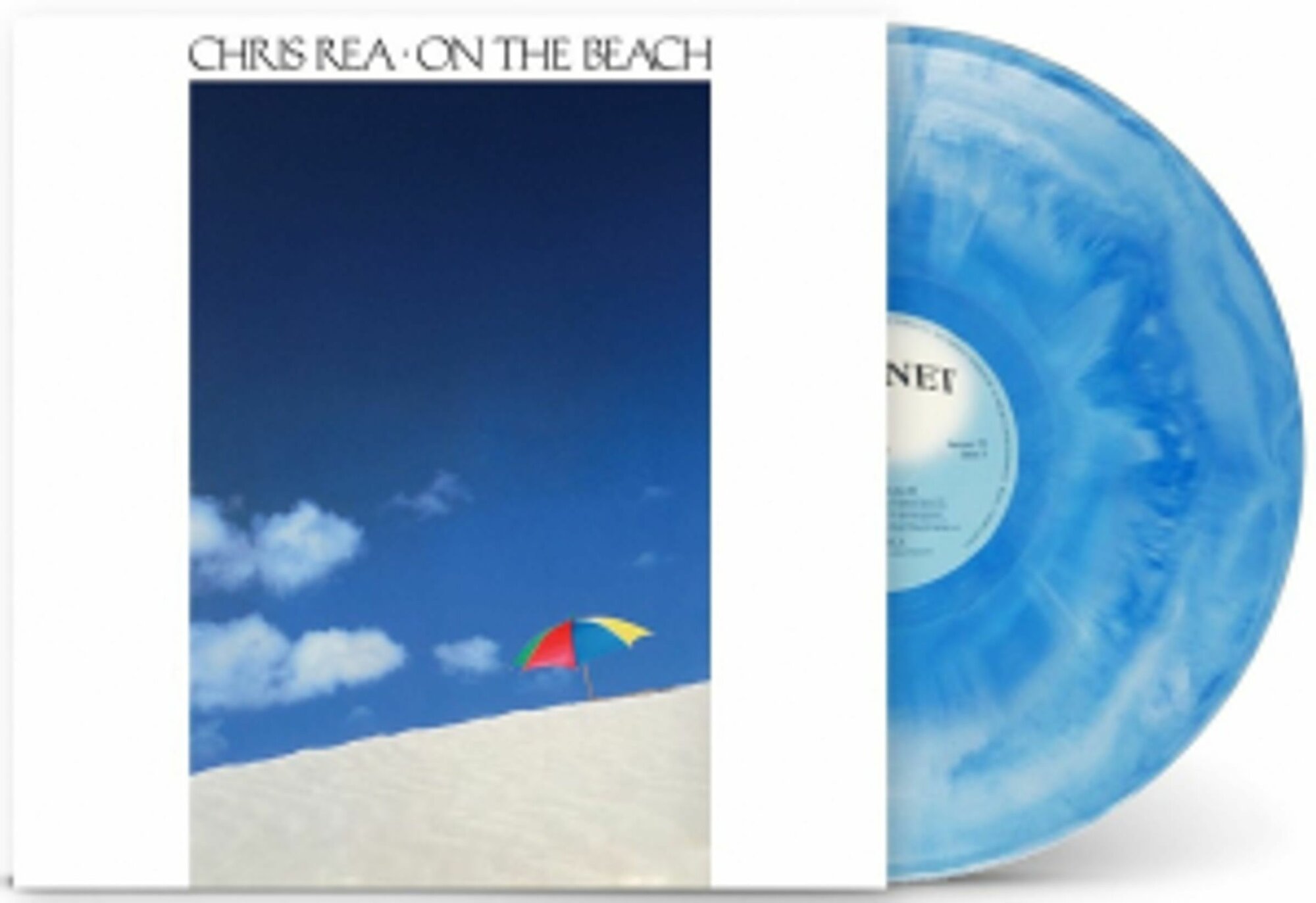 Виниловая пластинка Chris Rea - On The Beach (40th Anniversary Edition) (Sea Blue Marble Vinyl) (LP) (1 LP)