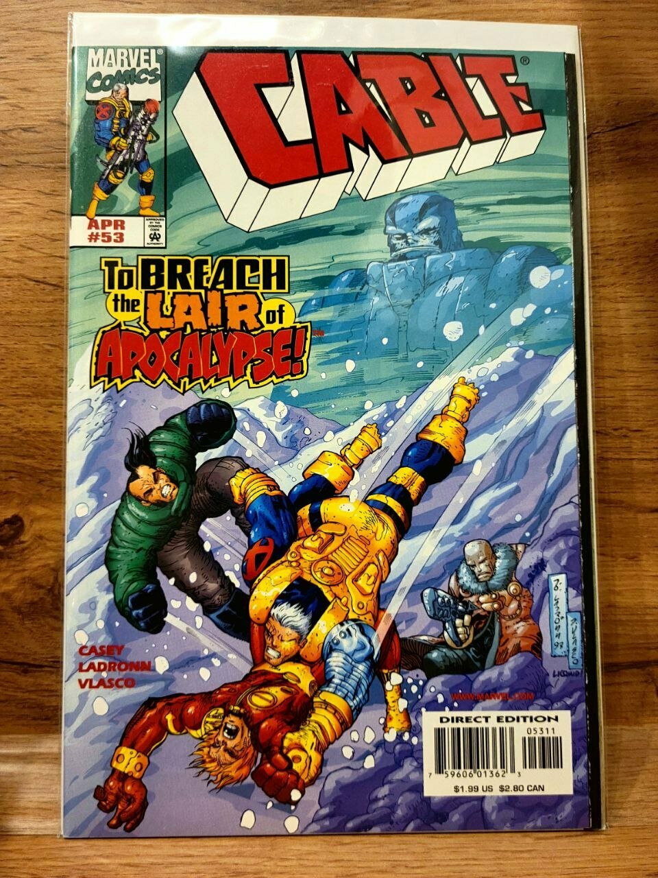 Ретро Комикс Cable #53. 1997 Год. Оригинал!