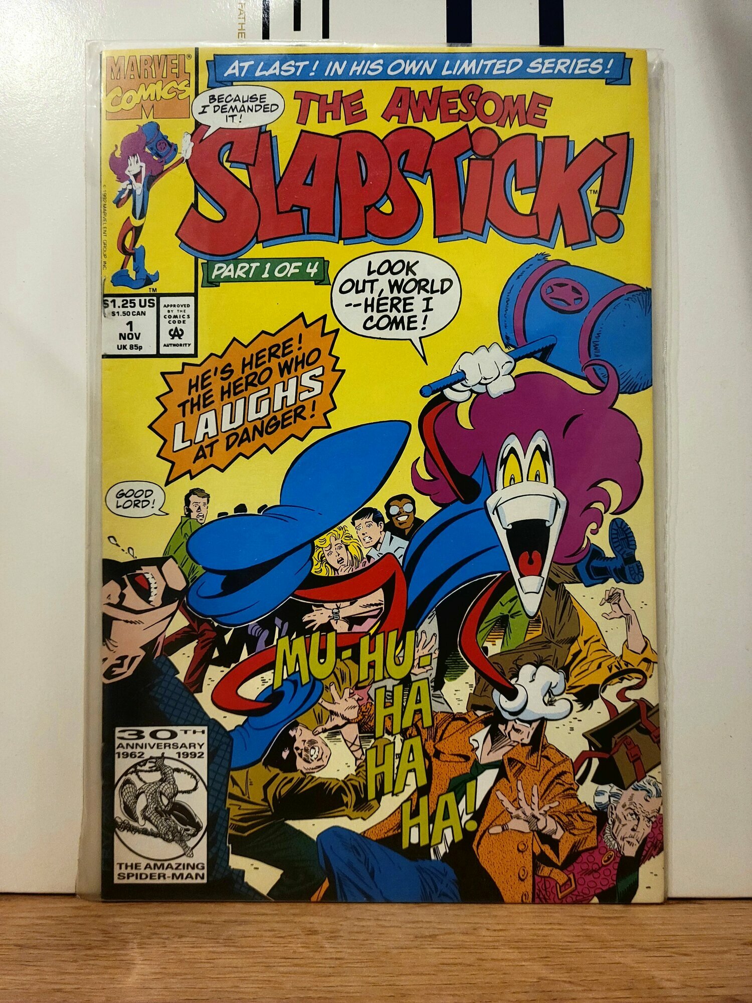 Ретро Комикс Awesome Slapstick #1. 1992 Год. Marvel.