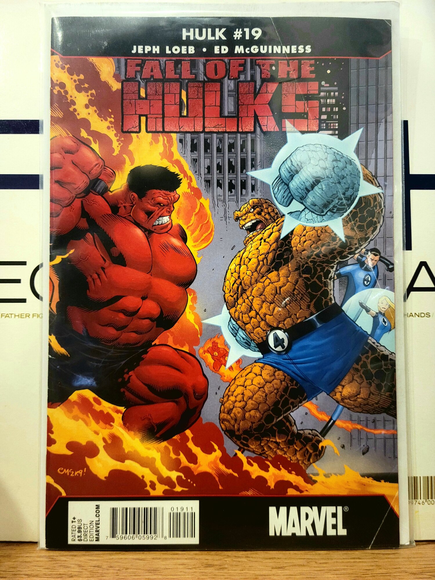 Комикс Fall Of The Hulks #19. Jeph Loeb. Оригинал!