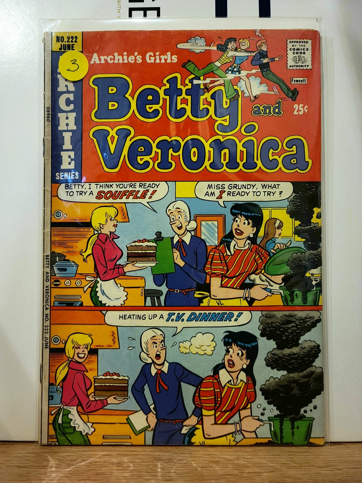 Раритетный Комикс Betty And Veronica #222. 1980 Год. Коллекционный выпуск.