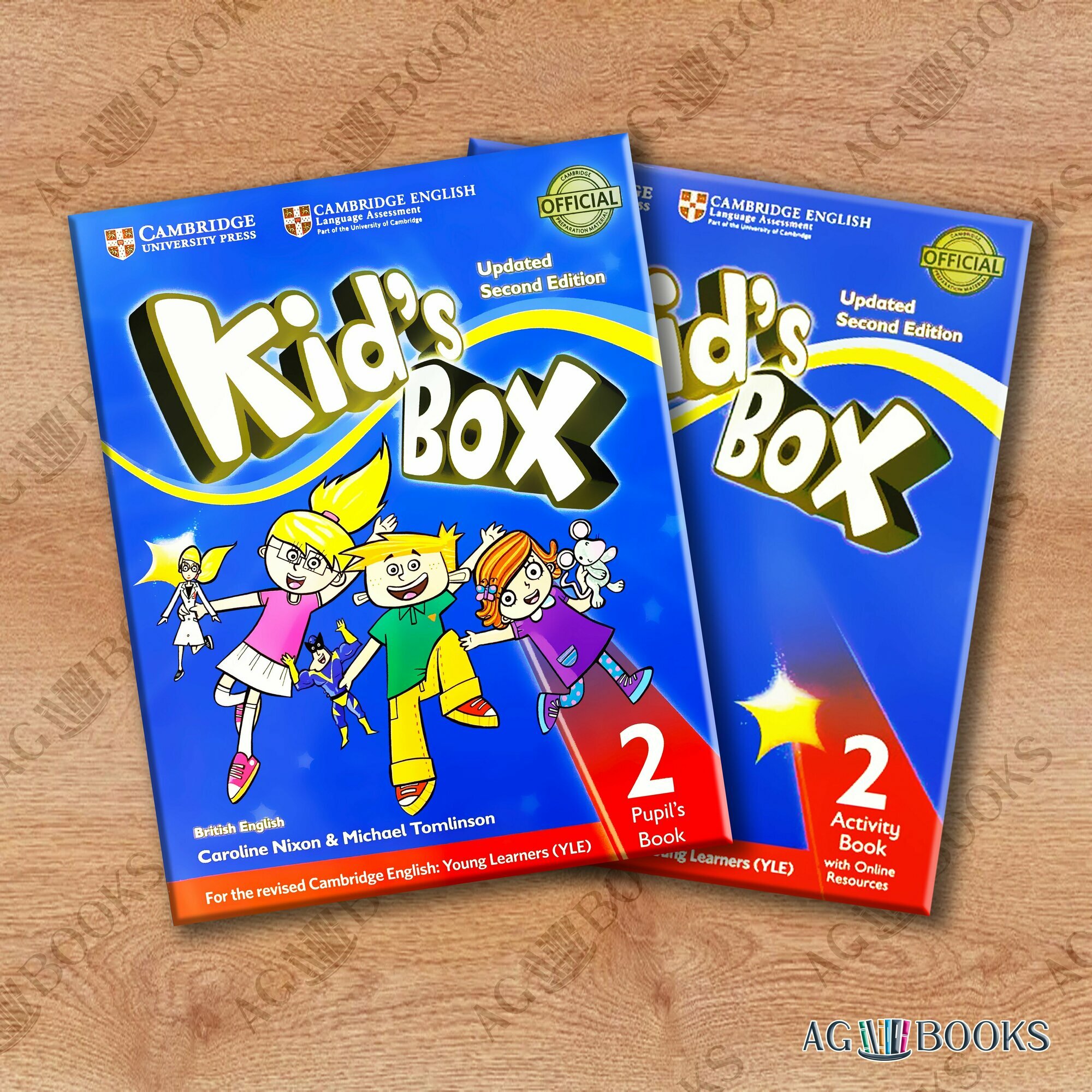 Kid's Box 2 комплект: Pupil's book + Activity book + Диск