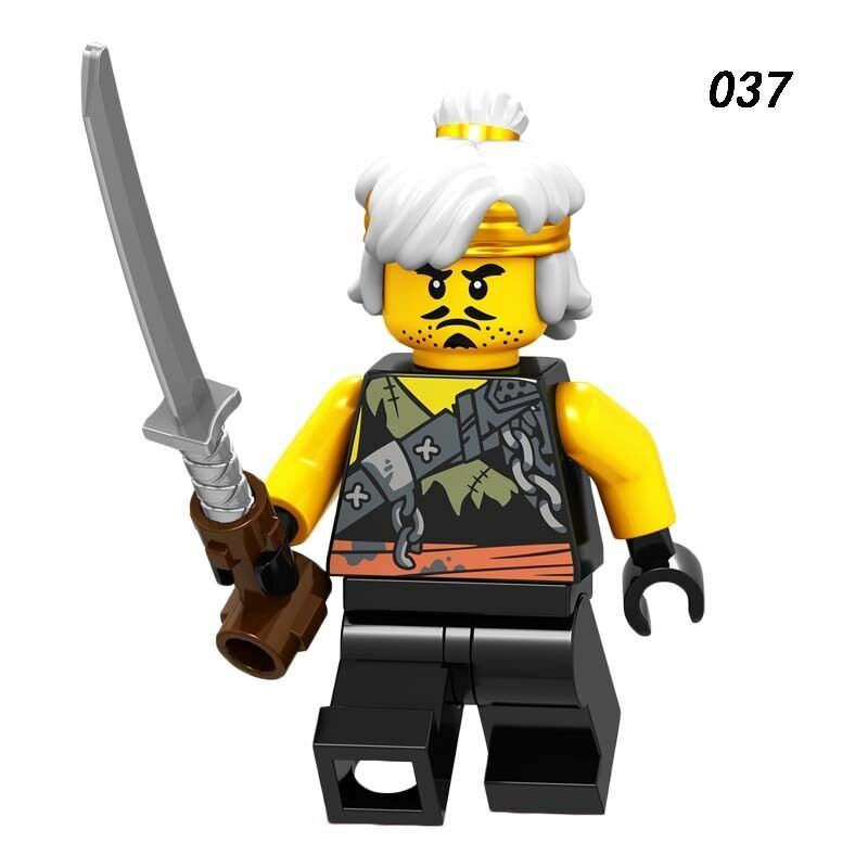 Фигурка конструктор молодой Сенсей Ву / Ниндзяго Восстание драконов / Ninjago 14+