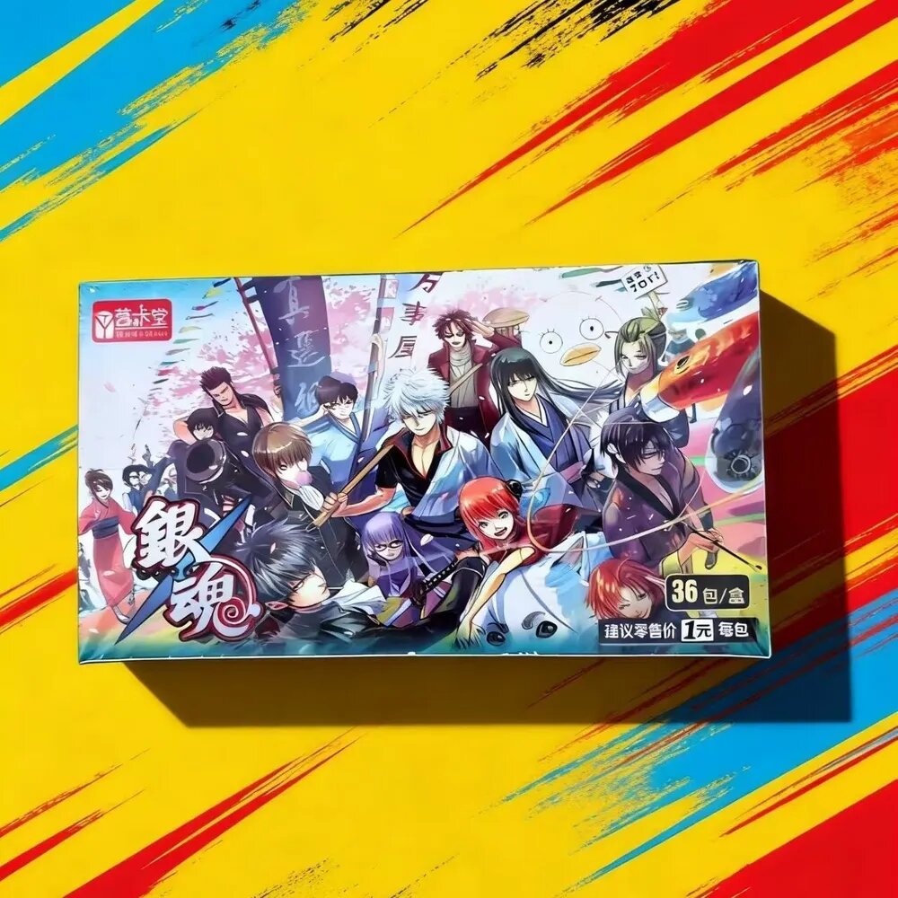 Гинтама коллекционные аниме карточки 3/Gintama anime cards collectibles 5 packaging
