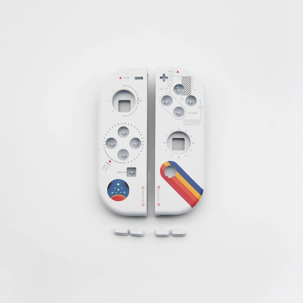 Сменный корпус для Nintendo Switch и Switch OLED Белый, Белый, White