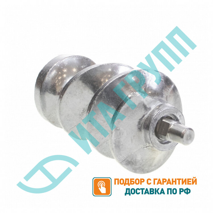Шнек для мясорубки Zelmer L105мм посадка 10мм квадрат, NR8 86.3130, 12019443, 12000133, h2027