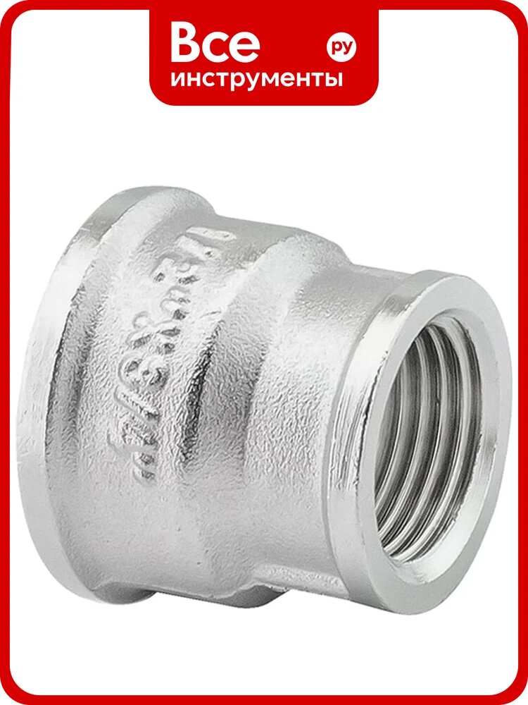 Муфта переходная никелированная PROFACTOR 3/4" х 1/2" PF TF 63