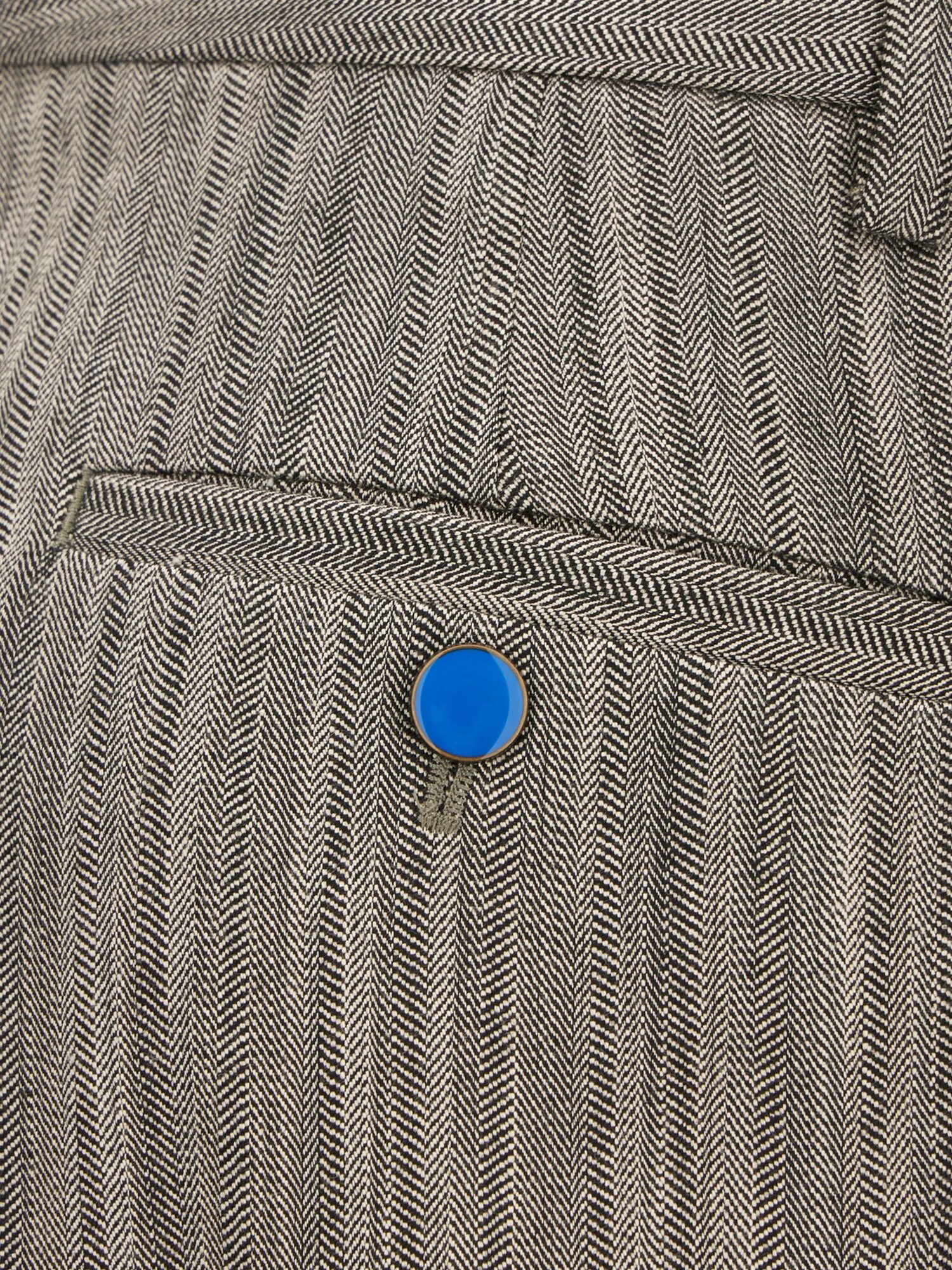 Брюки Paul Smith Herringbone tailored trousers, размер 44 — фото 1