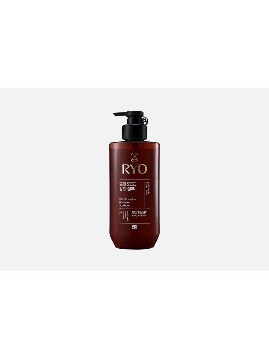 Шампунь для укрепления и объема волос RYO Hair Strengthen & Volume Shampoo 480 мл