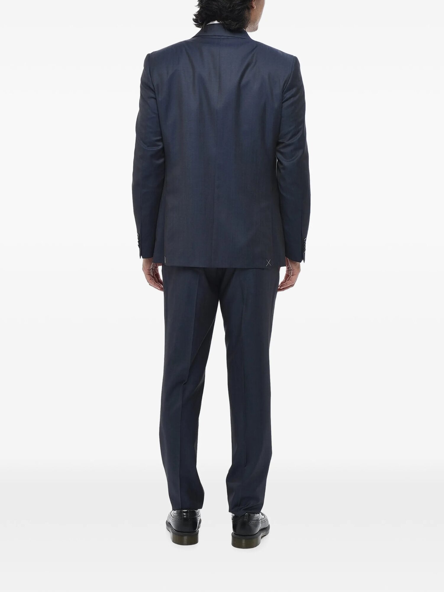 Комбинезон Corneliani Peak-lapel virgin wool suit, размер 50, blue — фото 1