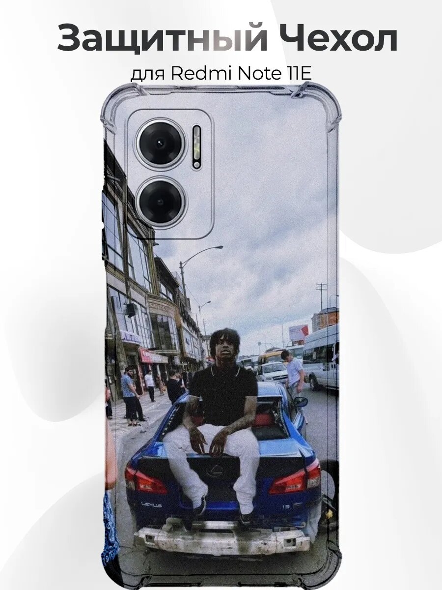 Чехол для Redmi Note 11e Lexus IS XE30 Без Бампера