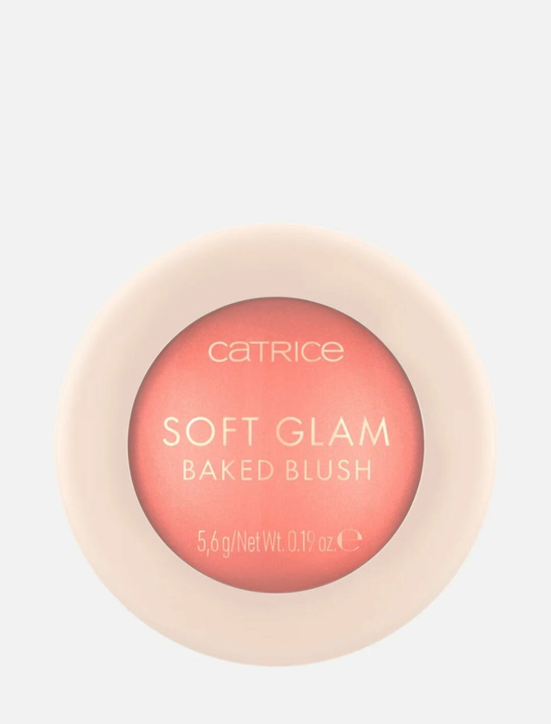 Румяна запеченные для лица CATRICE soft glam 030 Cheeky Coral