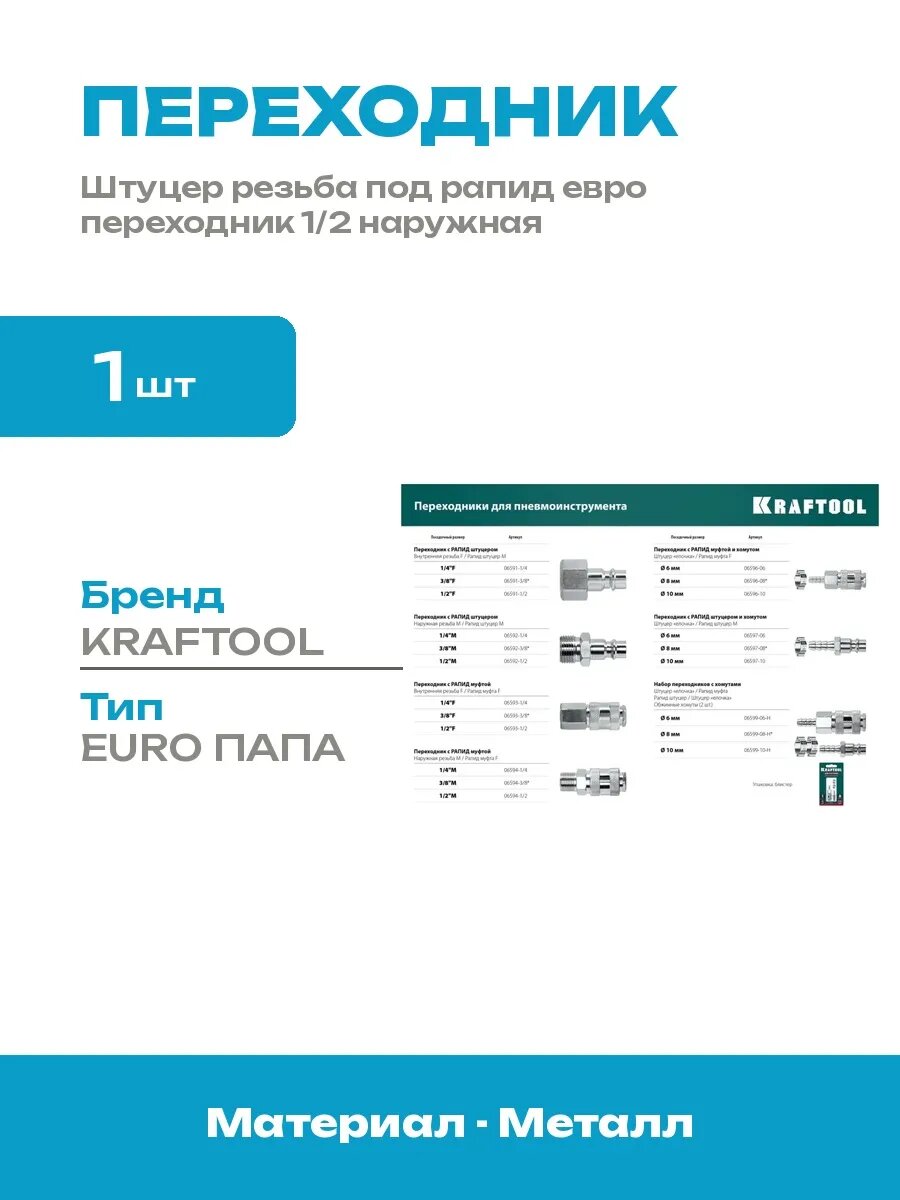 Быстросъем евро папа дюйма переходник для пневмоинструмента