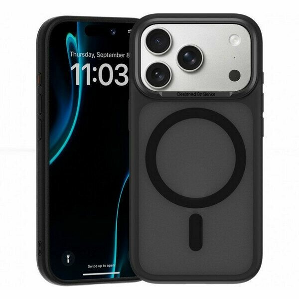 Чехол Benks Mist Protective Case (MagSafe) для iPhone 18 Pro Max / 17 Pro Max 6.9", цвет Черный (Black)