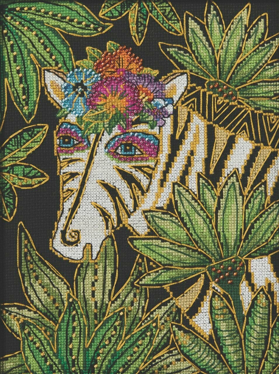 Набор для вышивания "Zebra" (15x20 cm) LB302614