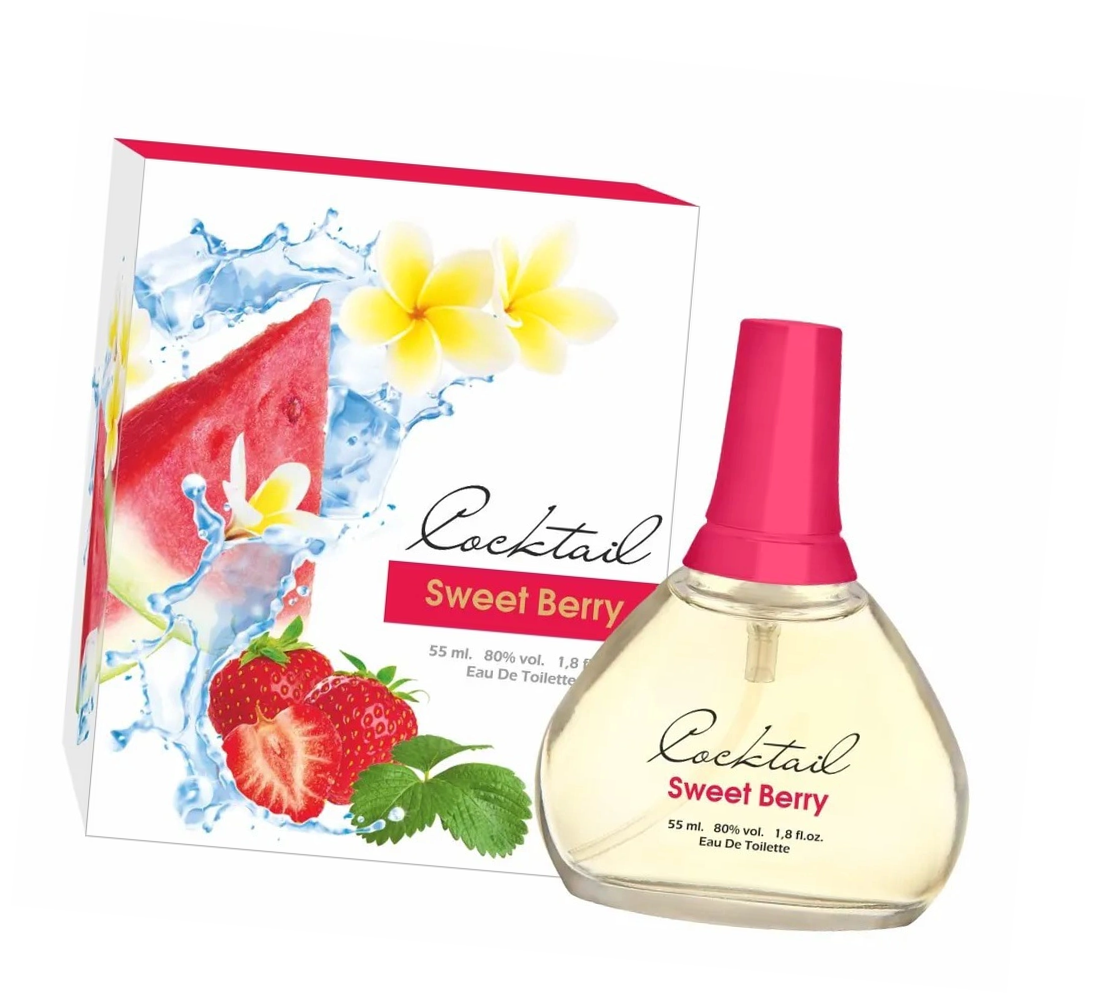 Туалетная вода Apple Parfums Cocktail Sweet Berry / Эпл парфюм Коктэйл Свит Берри 55 мл