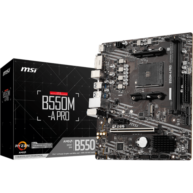 MSI B550M-A PRO Материнская плата/ B550M-A PRO
