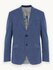 Пиджак ETRO Single-breasted textured blazer, размер 50, blue