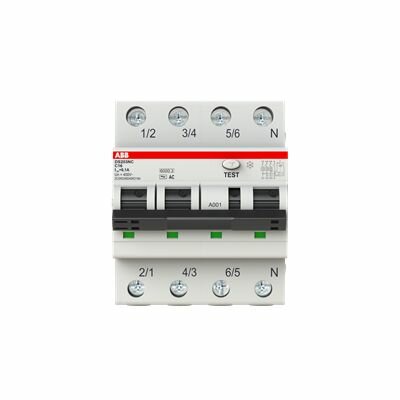 Дифференциальный автомат ABB DS203NC C16 AC100 2CSR256040R2164