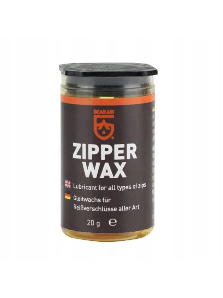 Смазка для молний Gear Aid ZIPPER WAX 20g (Max Wax)