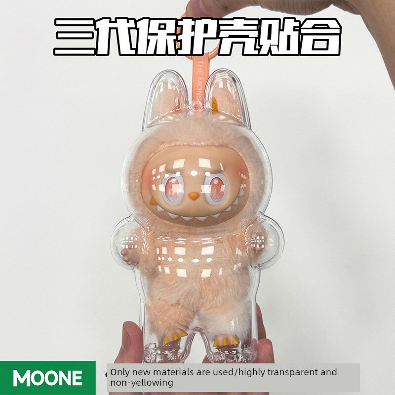 DimooWorld Подходит Третье поколение Стоящий защитный чехол для мини-кукл, премиум пластиковый кейс с антицарапинным