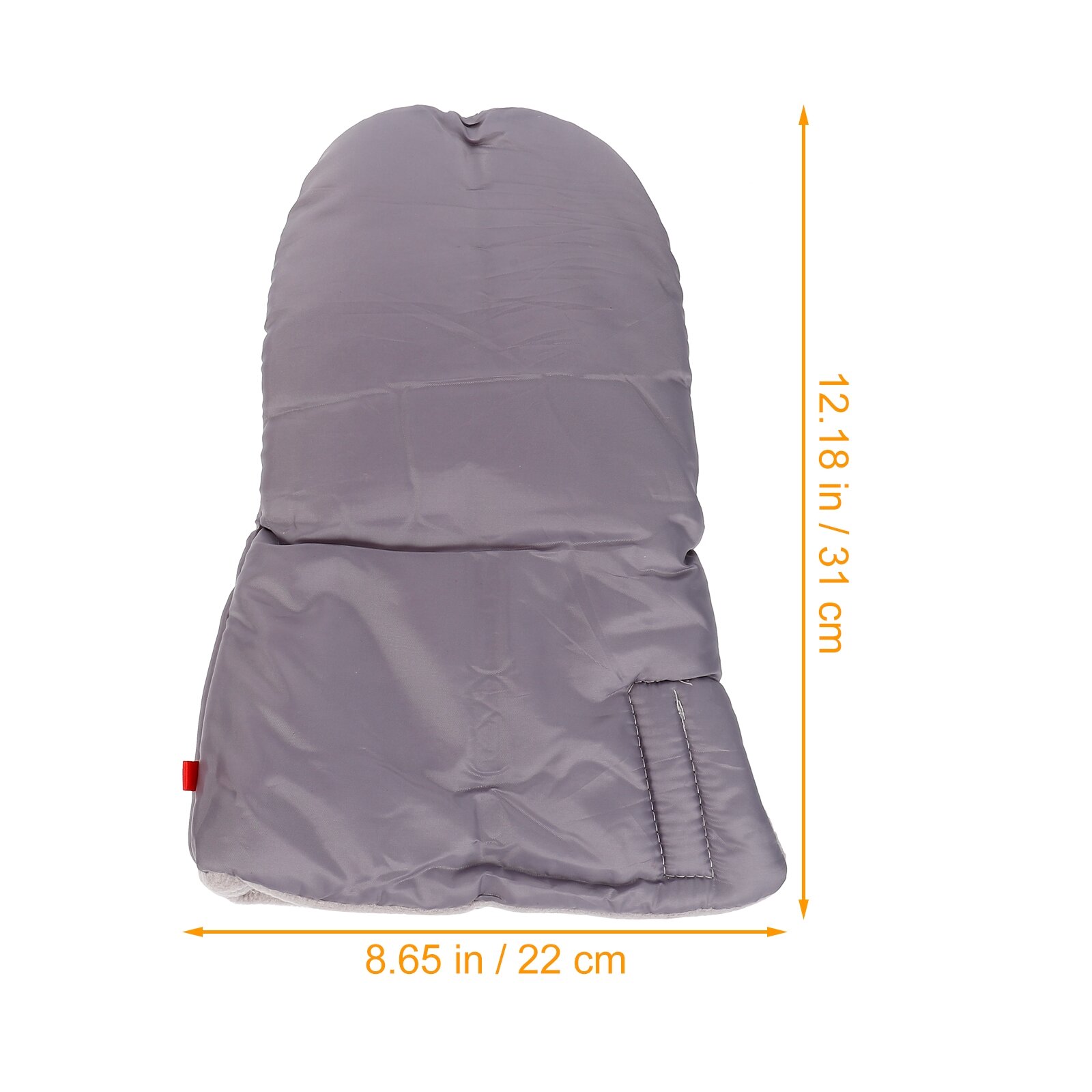 Перчатки Для Коляски Ветрозащитные Теплые 1 Pair 31x22 Cm Для Зимы Серый Цвет