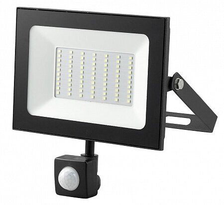 Светодиодный прожектор с ИК датчиком General Lighting Systems 20Вт 1550Лм 6500К Холодный белый свет IP65 Черный GTAB-20BT-IP65-6500-IFR 403133