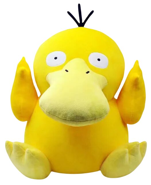 Плюшевая игрушка Psyduck, Желтый, DUODUOBAO