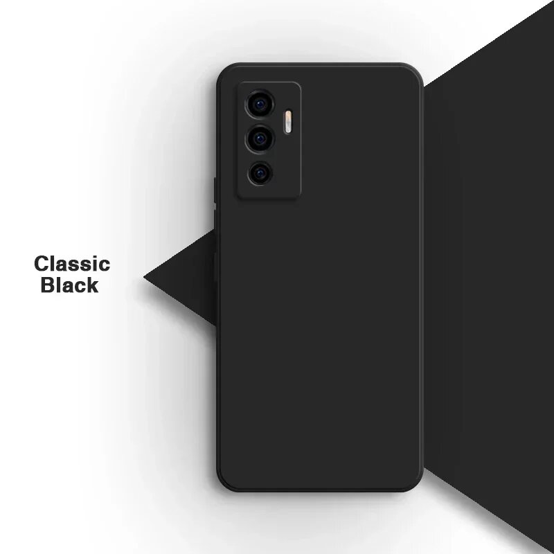 Чехол Classic Black для VIVO V23E 4G, черный, силикон