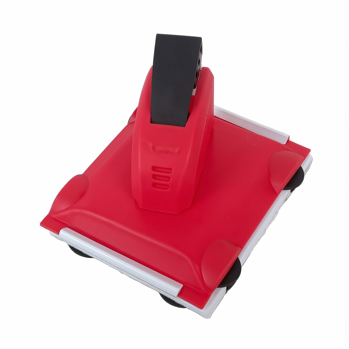 Краевой инструмент для покраски Wheeled Edger 5 дюймов красный с нейлоновой кистью для чистой прямой линии на поверхностях, 2 щетки + 2 запасные щетки