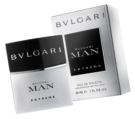 Bvlgari Man Extreme туалетная вода для мужчин 30 мл - Булгари Мен Экстрим мужской аромат