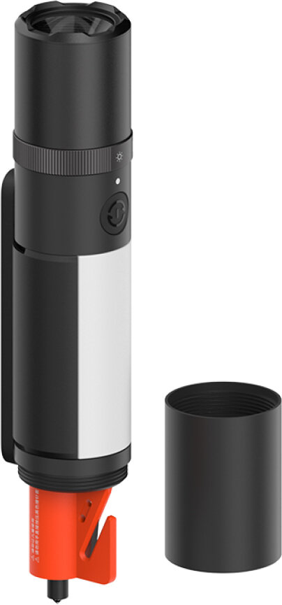 Фонарь Xiaomi Multi-function Flashlight Черный — фото 1