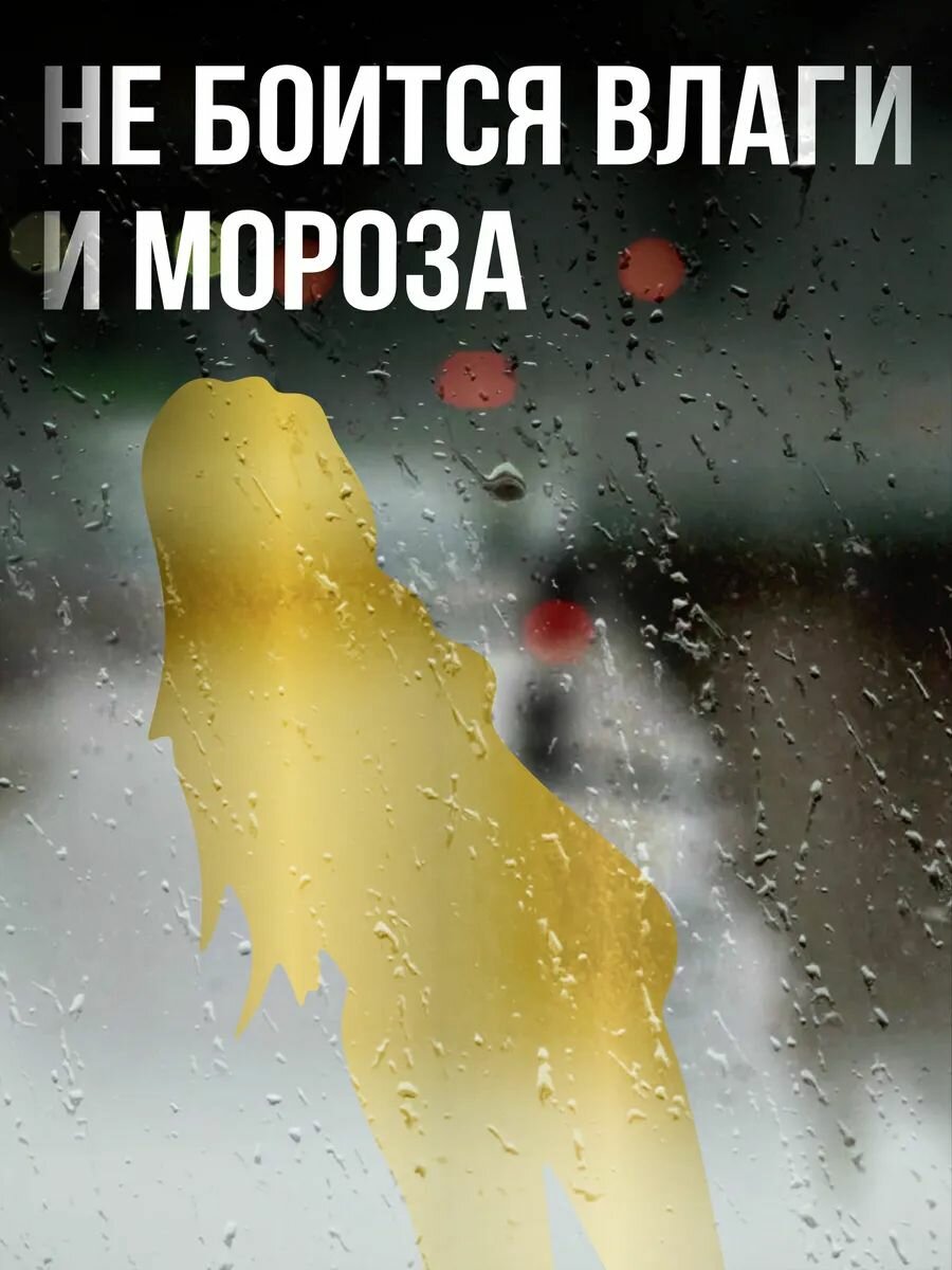 Наклейка на авто Девушка — фото 1