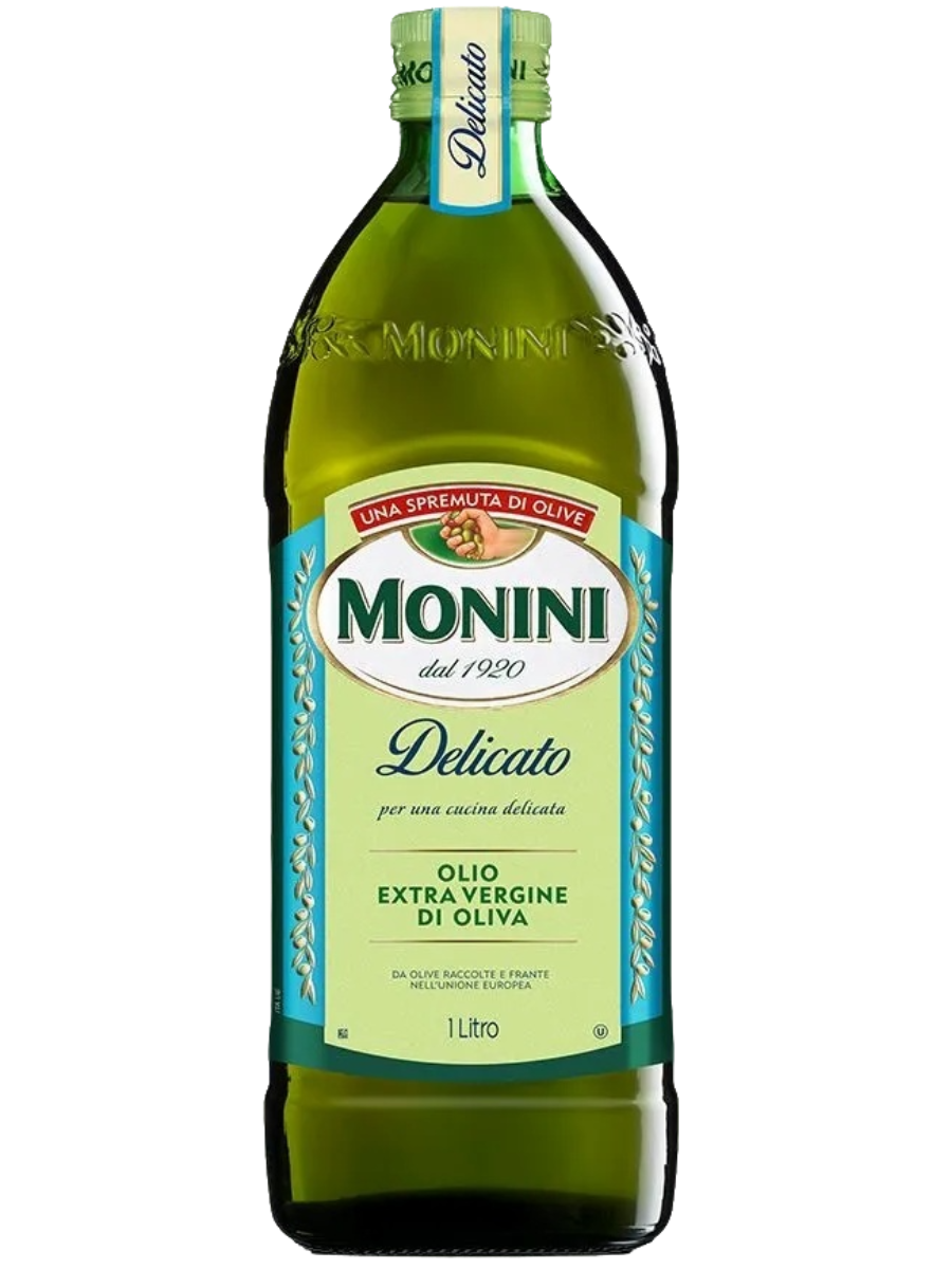 Масло оливковое Monini Delicato Extra Virgin, 1 л / Монини 1000мл