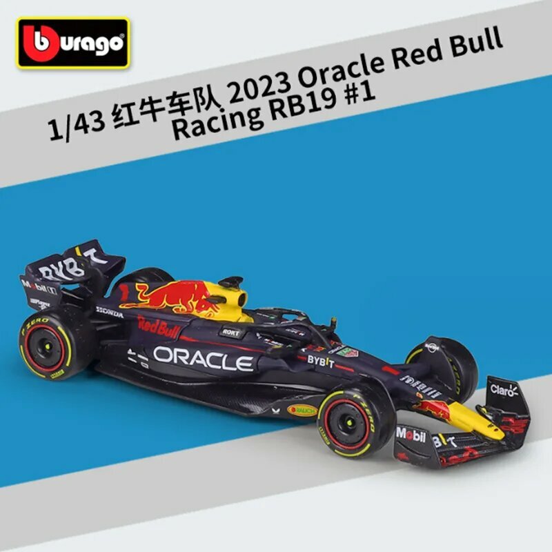 Oracle Red Bull Racing RB19 #1 1:43, темно-синий